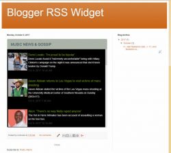 Google Blogger RSS Widget for Your Site | FeedWind