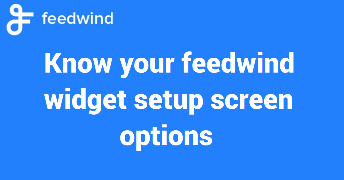 FeedWind-Einstellung - Feedwind-Unterstützung : Feedwind-Unterstützung
