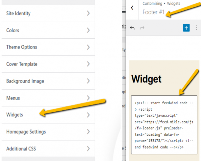 Add Feedwind widget to WordPress website | FeedWind Support