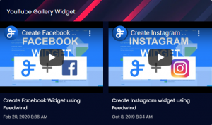 How To Add YouTube Widget to Your Website | FeedWind