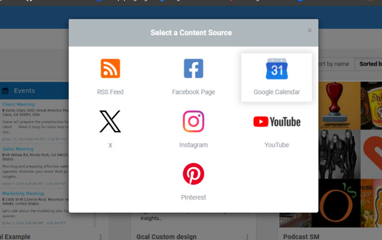 A Guide To Create Google Calendar Widget | FeedWind